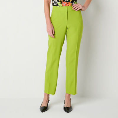 Black Label by Evan-Picone Womens Straight Fit Straight Suit Pant, Color: Kiwi - JCPenney