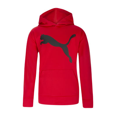 Puma Boys 8 20 Core Pack Hoodie Large Red