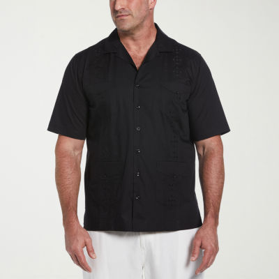 Cubavera Mens Short Sleeve Regular Fit Big and Tall Button-Down Shirt - JCPenney
