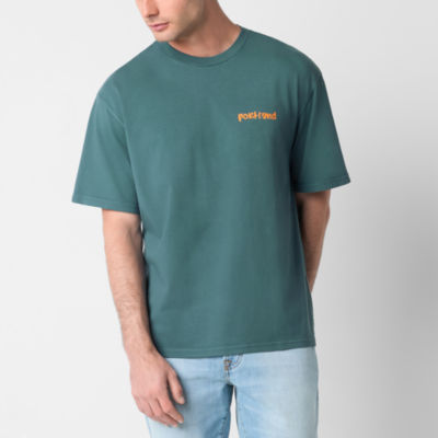 Arizona Big and Tall Mens Crew Neck Short Sleeve Classic Fit Graphic T-Shirt, Color: Portland ...