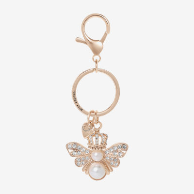 Juicy By Juicy Couture Gold Tone Queen Bee Key Chain, Color: Gold ...