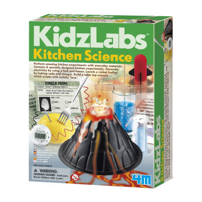 Toysmith 4m Kitchen Science Kit - Diy Chemistry Experiment Lab Stem ...