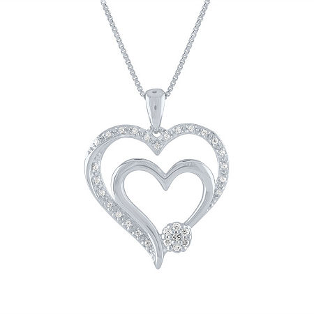 Click here for Diamond Blossom Womens 1/10 CT. T.W. Natural White... prices
