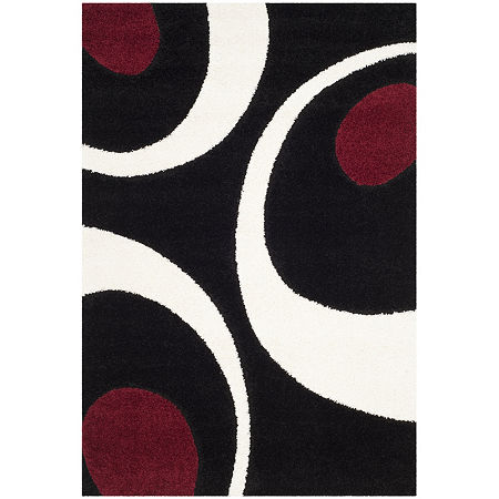 Click here for Safavieh Shag Collection Careen Geometric Area Rug... prices