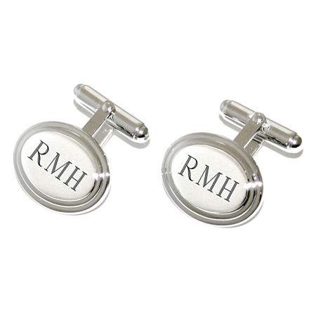 Click here for Engravable Oval Cuff Links  One Size  Oval prices
