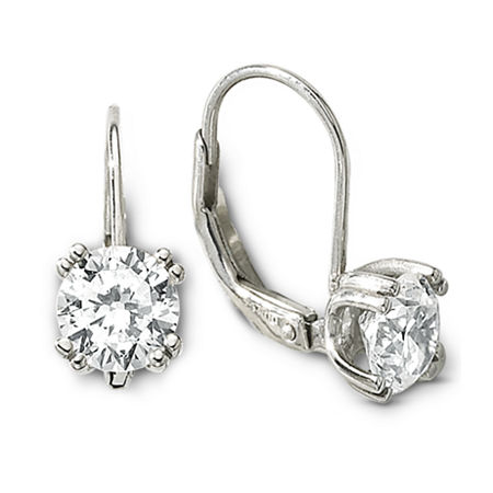 Click here for DiamonArt 1.75 CT. T.W. Cubic Zirconia Earrings  O... prices