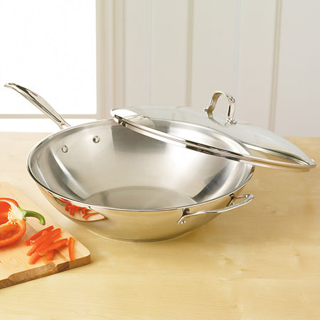 Click here for Cuisinart 14 Stainless Steel Stir Fry Pan  One Siz... prices