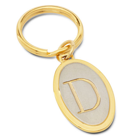 Click here for Engravable Two Tone Oval Key Chain  One Size  Mult... prices