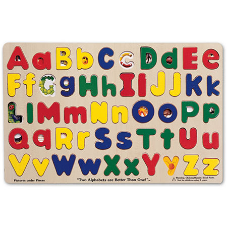 Click here for Melissa & Doug Upper & Lowercase Alphabet  One Siz... prices