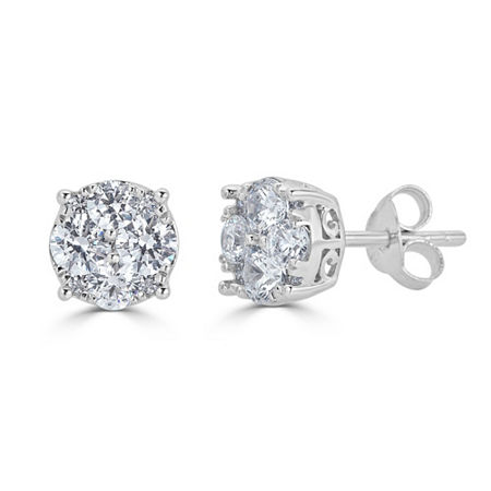Click here for 1/2 CT. T.W. Natural White Diamond 14K White Gold... prices