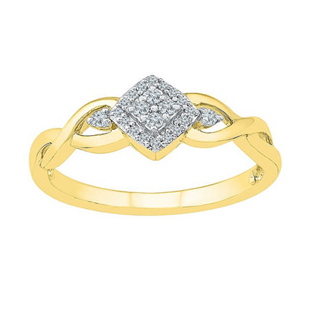 Click here for Promise My Love Womens 1/10 CT. T.W. Natural White... prices