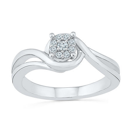 Click here for Promise My Love Womens 1/10 CT. T.W. Natural White... prices