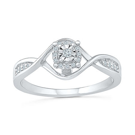 Click here for Promise My Love Womens 1/10 CT. T.W. Natural White... prices