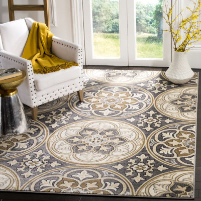 Safavieh Lyndhurst Collection Evette Floral Area Rug - JCPenney