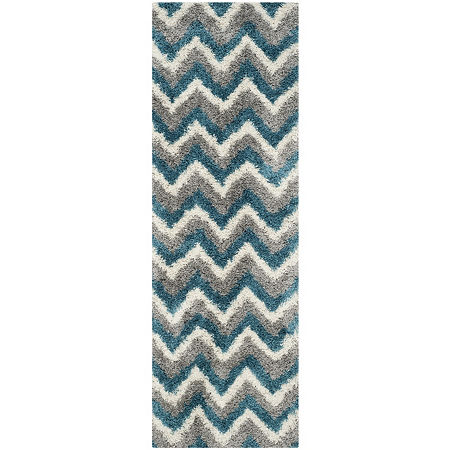 Click here for Safavieh Shag Kids Collection Byron Geometric Runn... prices