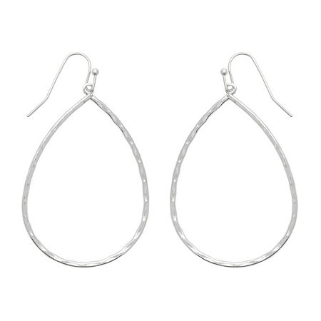 Click here for Mixit Womens Stainless Steel Drop Earrings  One Si... prices