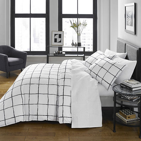 Click here for City Scene Zander White Duvet Set prices