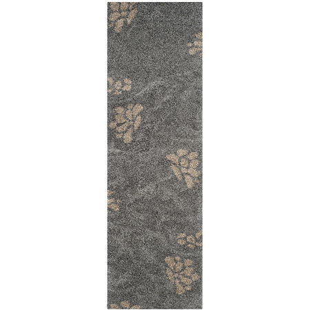Click here for Safavieh Shag Collection Brock Floral Runner Rug... prices