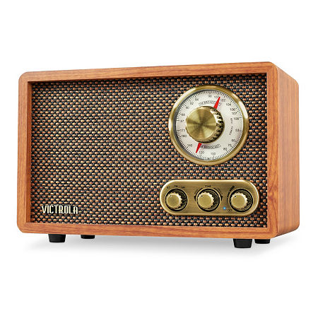 Victrola Willow Retro Bluetooth Fm/Am Radio - Walnut