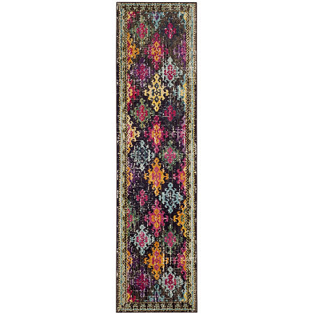 Click here for Safavieh Monaco Collection Flint Geometric RunnerR... prices