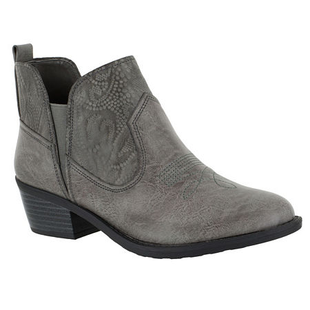 Click here for Easy Street Womens Legend Block Heel Booties  12 M... prices