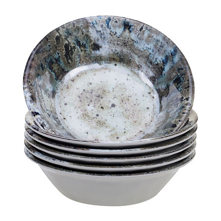 Certified International Radiance Cream Melamine All Purpose Bowls  Set of 6