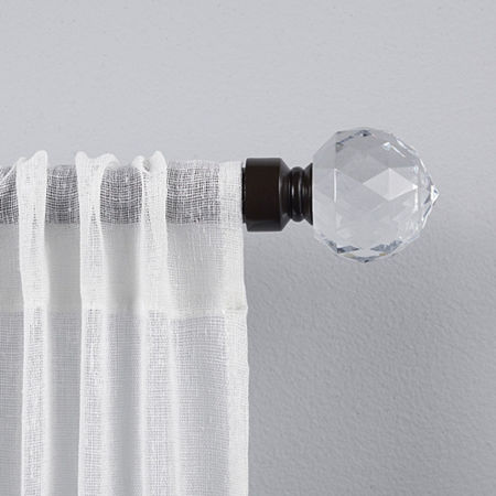 Click here for Exclusive Home Curtains Crystal Ball 1 IN Adjustab... prices
