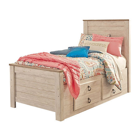 Click here for Signature Design by Ashley Smithfield Twin Bed wit... prices