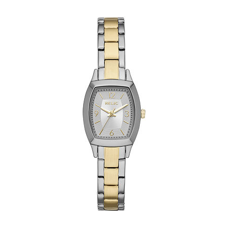 Womens RELIC by Fossil Everly Two-Tone Bracelet Watch - ZR34501