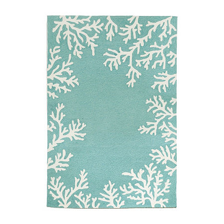 Click here for Liora Manne Capri Coral Border Hand Tufted Indoor/... prices