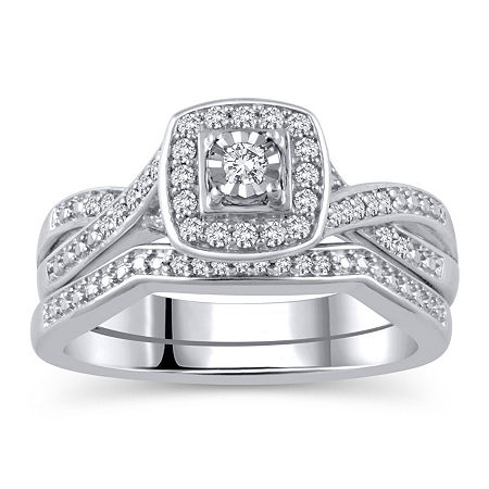 Click here for Womens 1/5 CT. Natural White Diamond 10K White Gol... prices