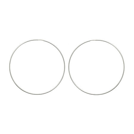 Click here for Mixit Womens 80mm Hoop Earrings  One Size  Gray prices