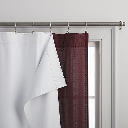 Click here for Home Expressions Rod Pocket Curtain Liner  One Siz... prices