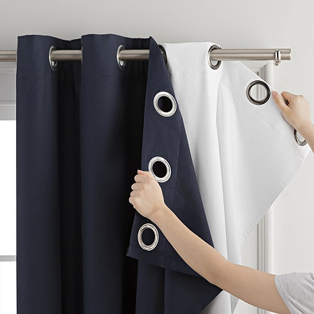 Click here for Home Expressions Grommet Top Curtain Liner  One Si... prices