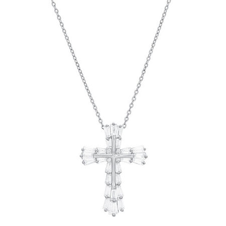 Click here for DiamonArt Womens White Cubic Zirconia Sterling Sil... prices