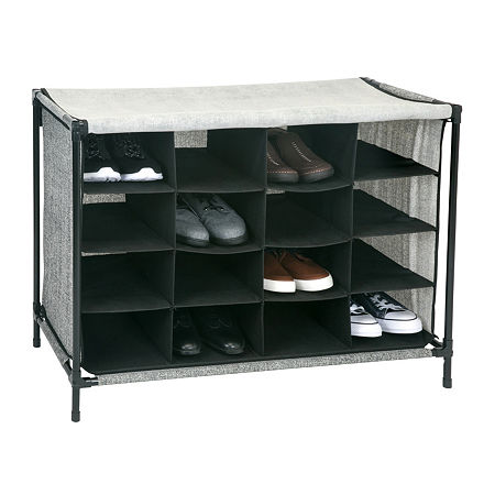 Click here for Kennedy International Shoe Rack  One Size  Black prices