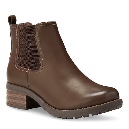 Click here for Eastland Womens Jasmine Chelsea Pull-on Boots  8 1... prices