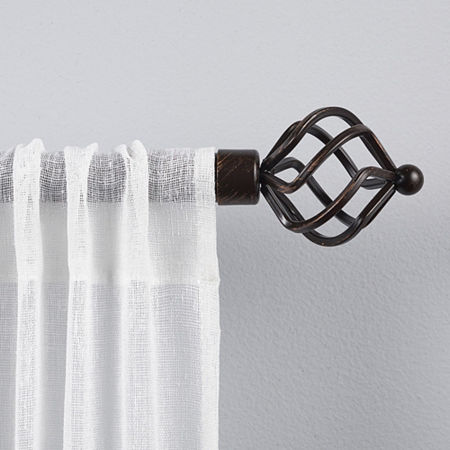 Click here for Exclusive Home Curtains Torch 1 IN Adjustable Curt... prices