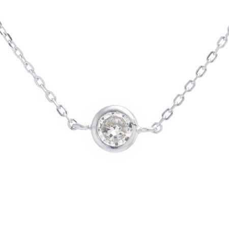 Click here for Silver Treasures Womens Cubic Zirconia Sterling Si... prices