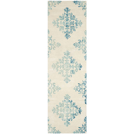 Click here for Safavieh Dip Dye Collection Durward Floral Runner... prices