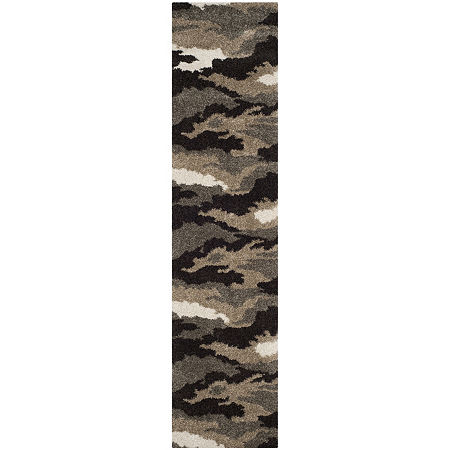 Click here for Safavieh Shag Collection Aleah Camouflage Runner R... prices