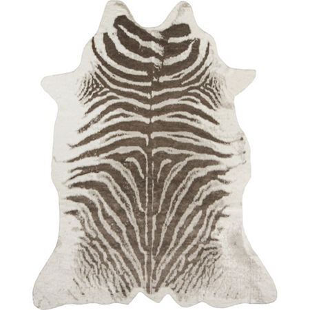 Erin Gates Acadia Aca-1 Zebra 53 x 710 Area Rug - Grey