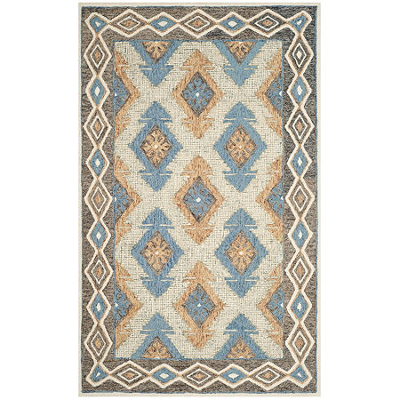 Click here for Safavieh Micro-Loop Collection Romeo Geometric Squ... prices