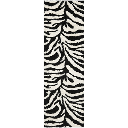 Click here for Safavieh Shag Collection Lennox Animal Runner Rug... prices