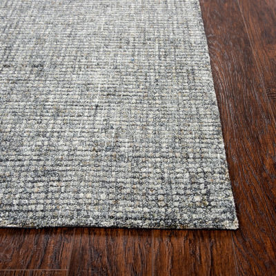 Rizzy Home Talbot Collection Altheda Hand-Tufted Rugs, Color: Dark Gray ...
