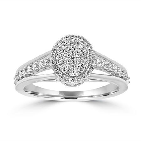 Click here for Womens 1/2 CT. T.W. Natural White Diamond 14K Whit... prices