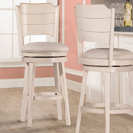 Click here for Clarion Swivel Barstool  One Size  White prices