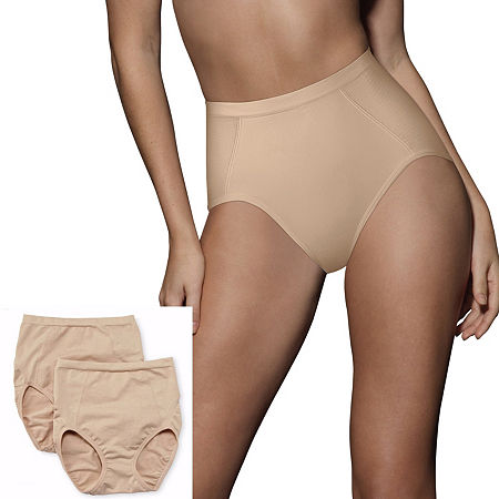 Bali Seamless Tummy Panel Control Briefs X245  Xx-large  Beige