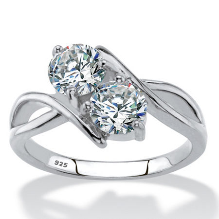 Click here for DiamonArt Womens 2 CT. T.W. White Cubic Zirconia S... prices
