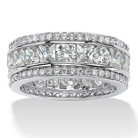 Click here for DiamonArt 8.5MM 4 3/4 CT. T.W. White Cubic Zirconi... prices
